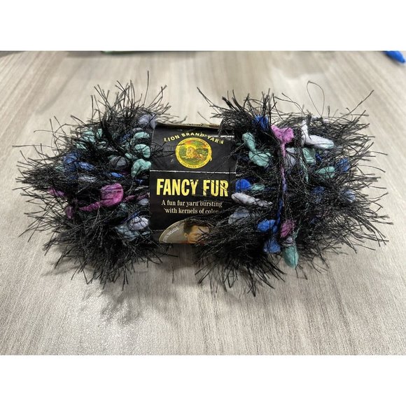 Lion Brand | Other | New Lion Brand Fancy Fur Yarn Skein H | Poshmark